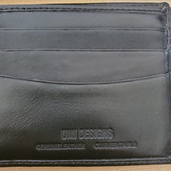 Umi | Bags | Umi Classic Black Leather Wallet | Poshmark